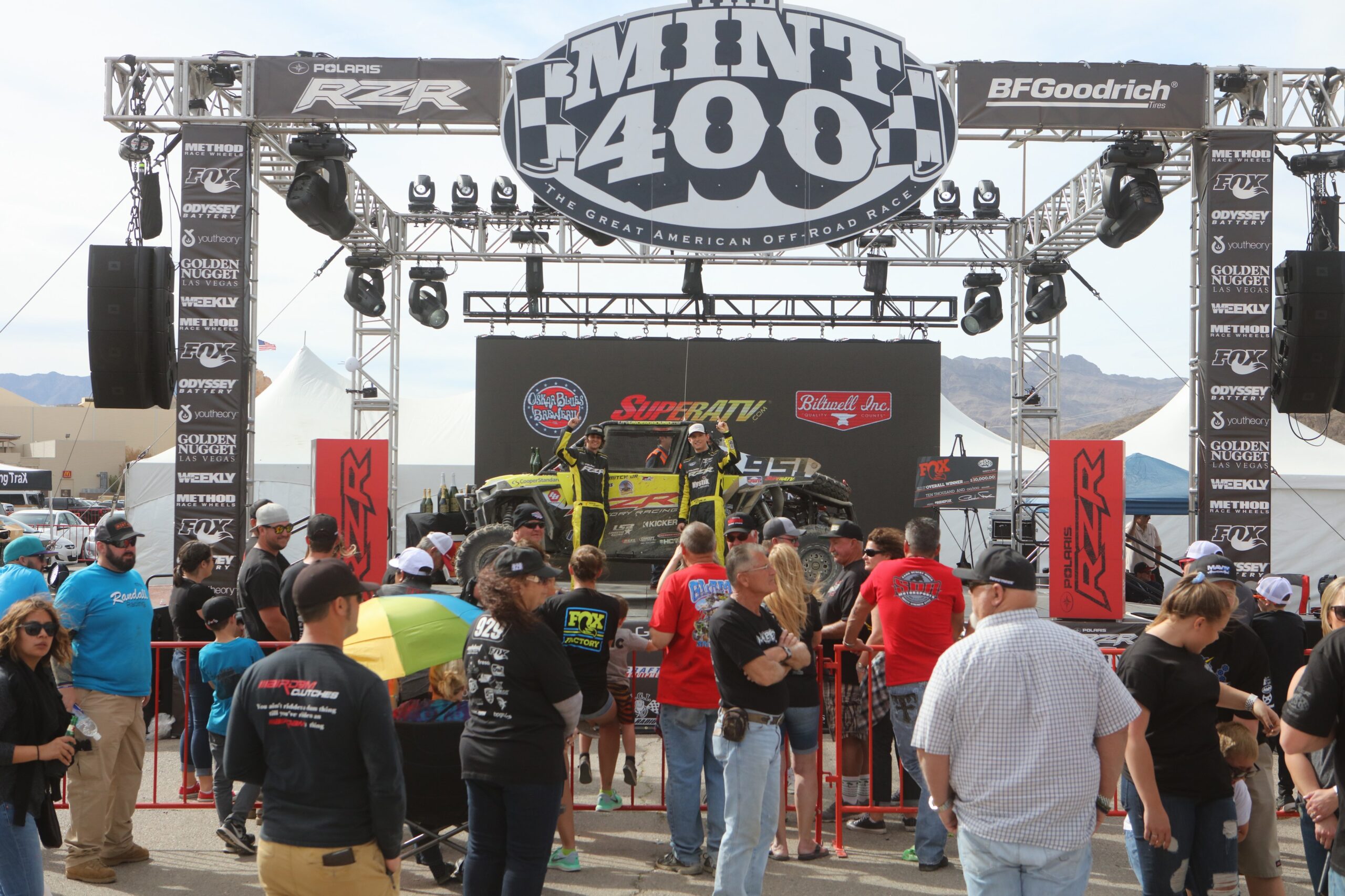DWT takes 3 of top 4 overall UTV spots at ’17 Mint 400. – DWT RACING